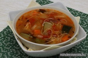 Minestrone leves - Nóra mindenmentes konyhája